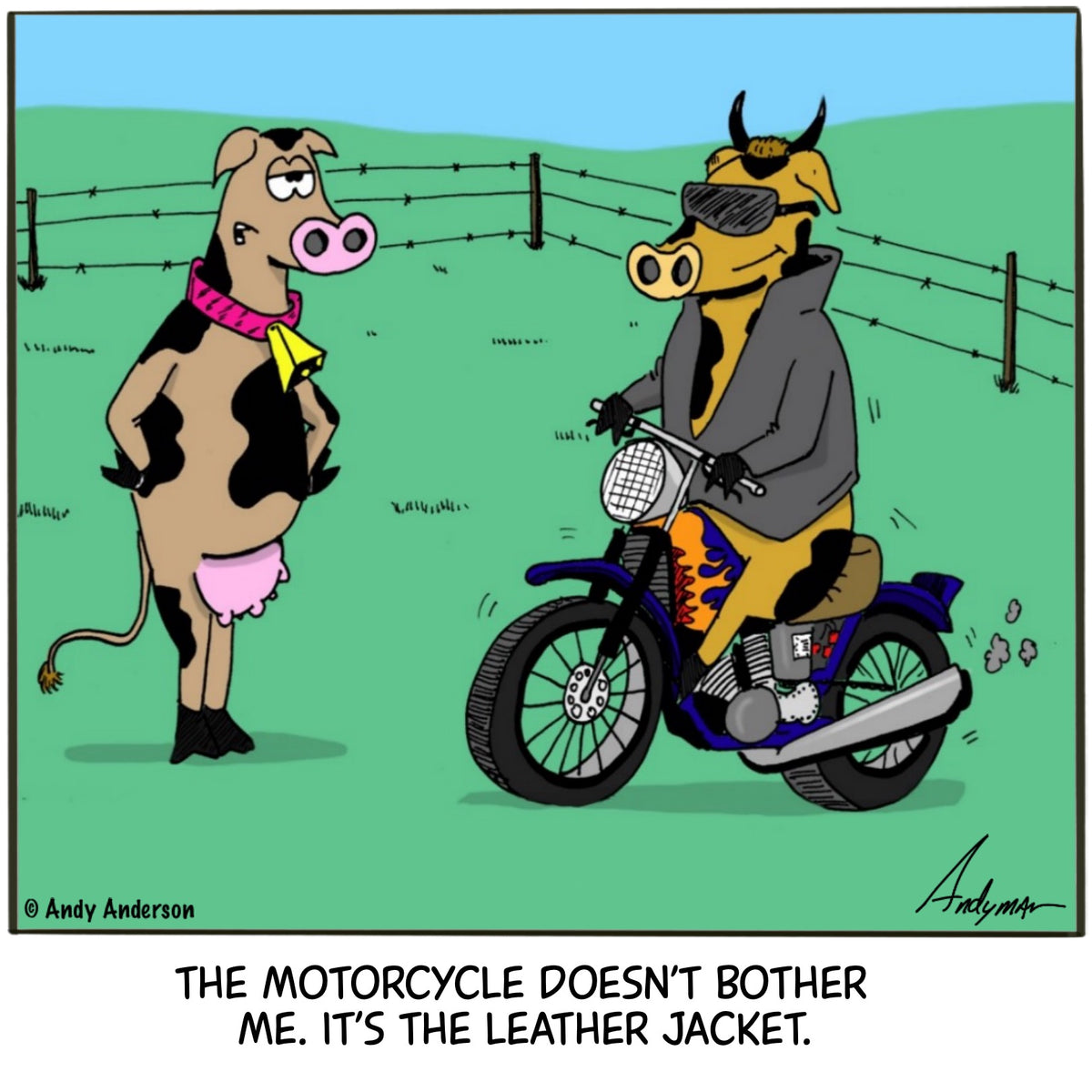 leather jacket cartoon